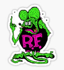 Rat Fink Stickers | Redbubble