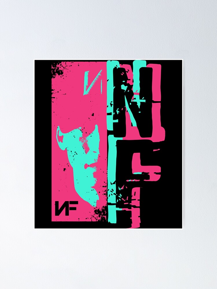 "Nf Rapper Sticker" Poster for Sale by riverslyon | Redbubble