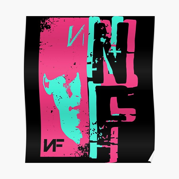 "Nf Rapper Sticker" Poster for Sale by riverslyon | Redbubble