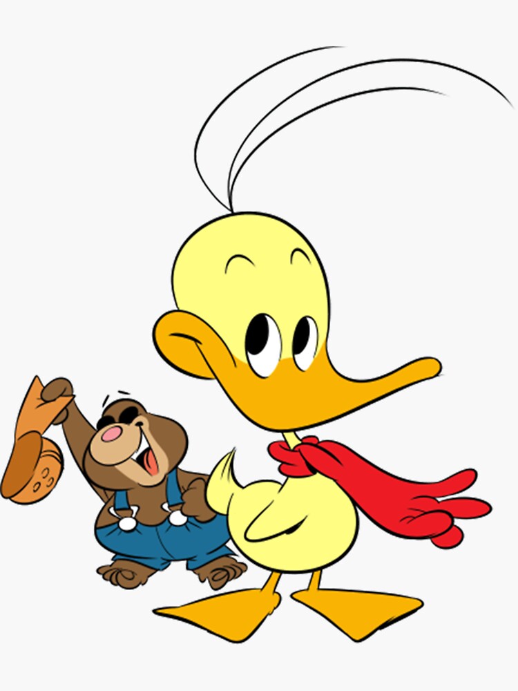 "Alfred J. Kwak Sticker" Sticker by BenCzaja | Redbubble