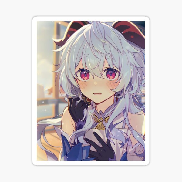 "Ganyu Genshin Impact" Sticker by saranghandago | Redbubble