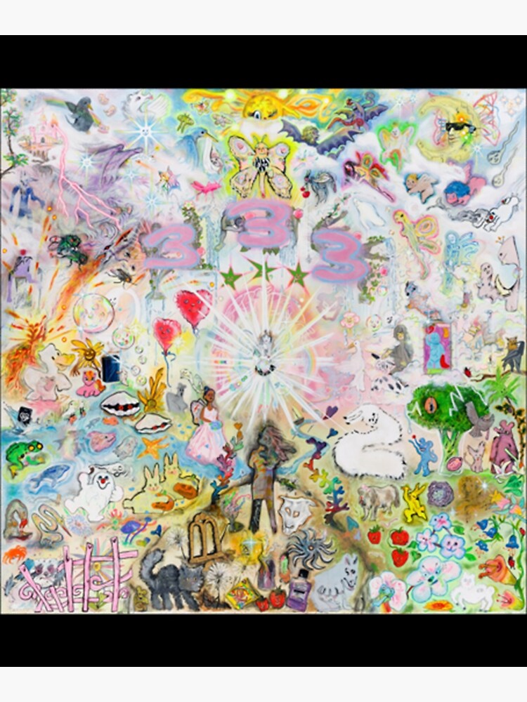 "333 bladee album cover " Poster for Sale by ParioNovoo | Redbubble