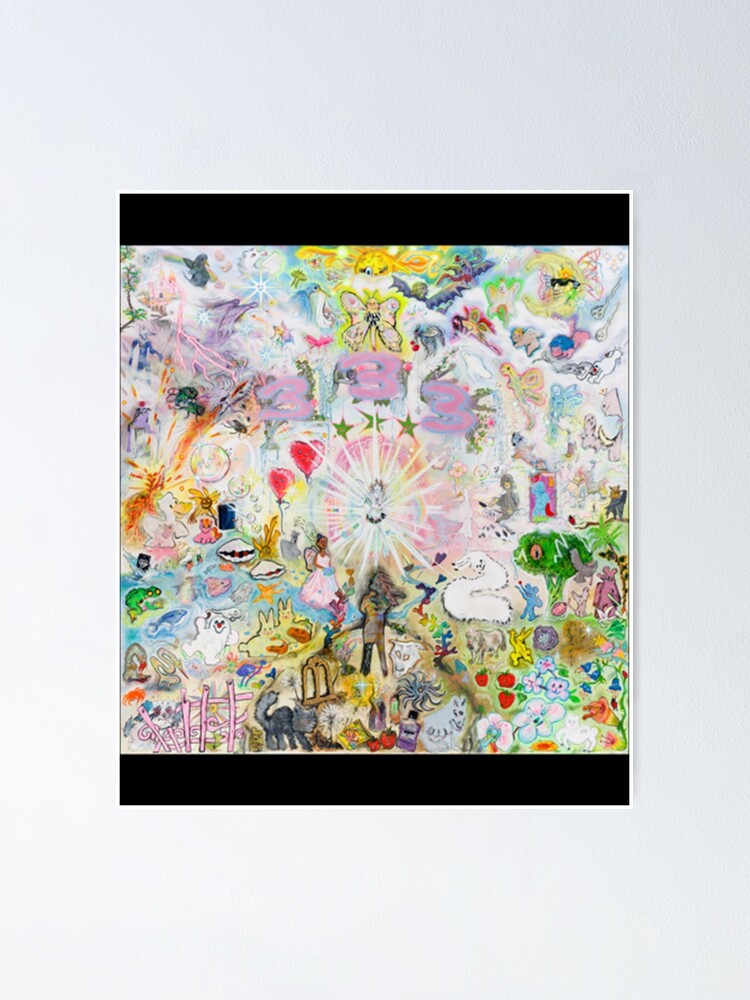 "333 bladee album cover " Poster for Sale by ParioNovoo | Redbubble