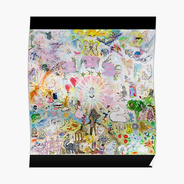 "333 bladee album cover " Poster for Sale by ParioNovoo | Redbubble