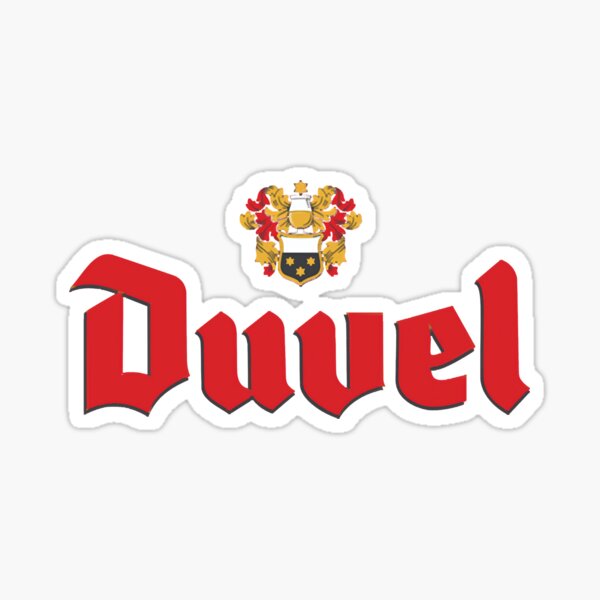 "- Duvel Design" Sticker by PaulParke | Redbubble