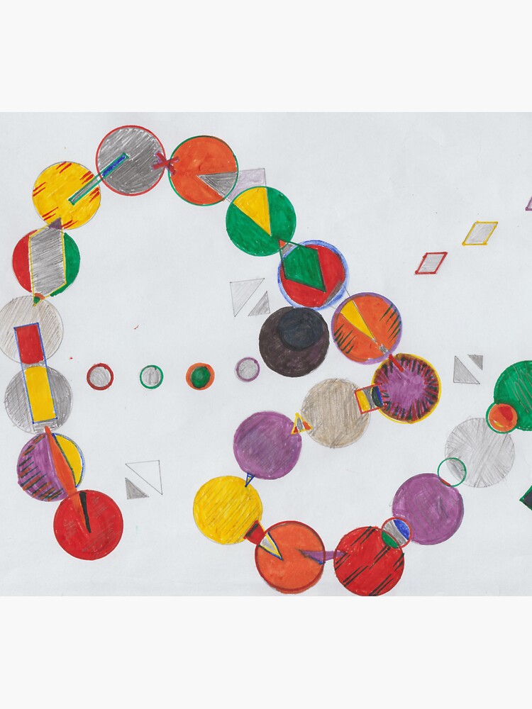 "RHYTHM" Sticker by Lefdim74 | Redbubble