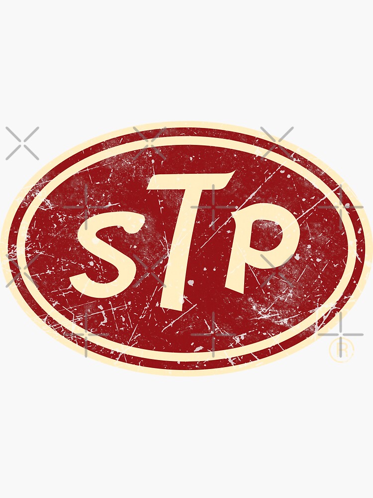 "STP Motor Oil Vintage Classic" Sticker for Sale by turboscope | Redbubble