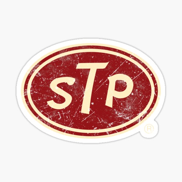 "STP Motor Oil Vintage Classic" Sticker by turboscope | Redbubble