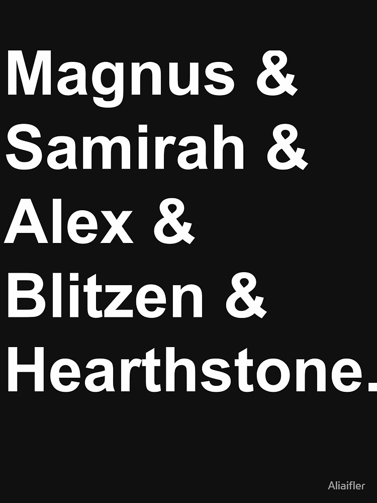 "Magnus Chase Characters" T-shirt for Sale by Aliaifler | Redbubble ...