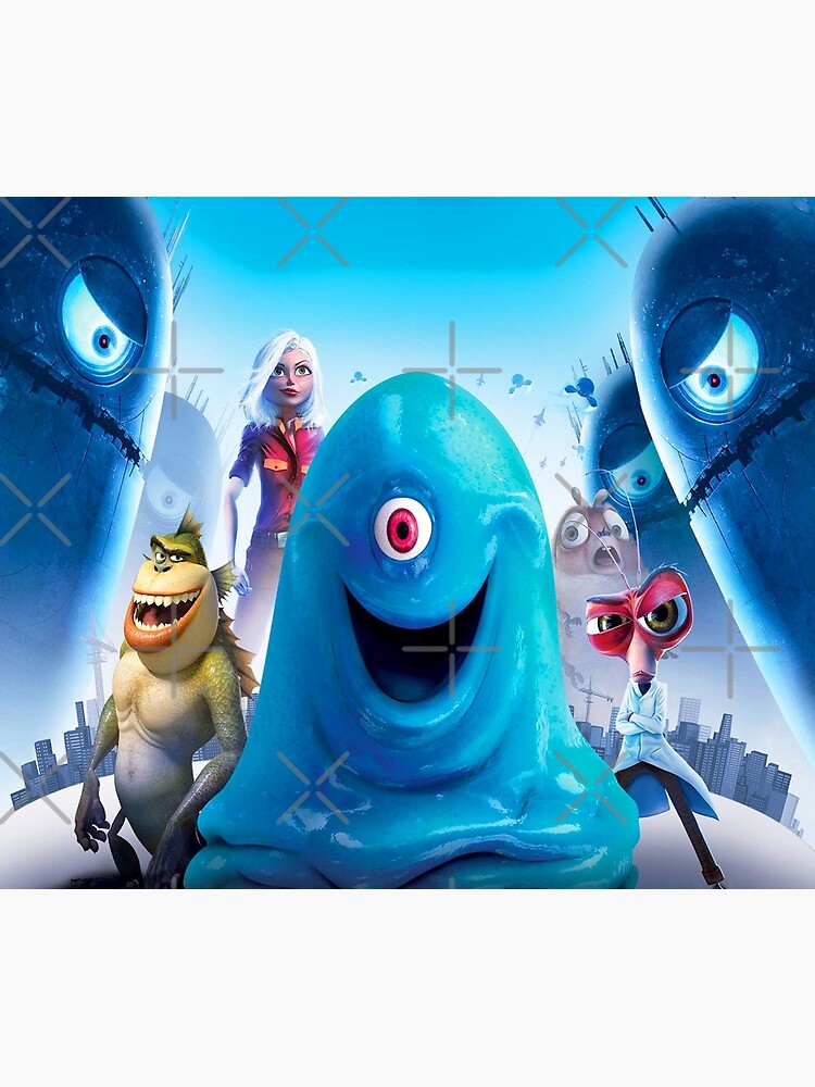 "monsters vs. aliens " Poster for Sale by Moelkdi21 | Redbubble