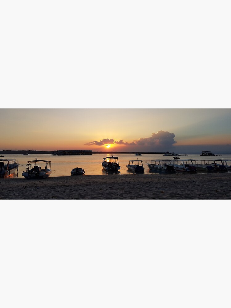 "Sunset Nusa Penida Indonesia" Sticker for Sale by RobinWorldwide ...