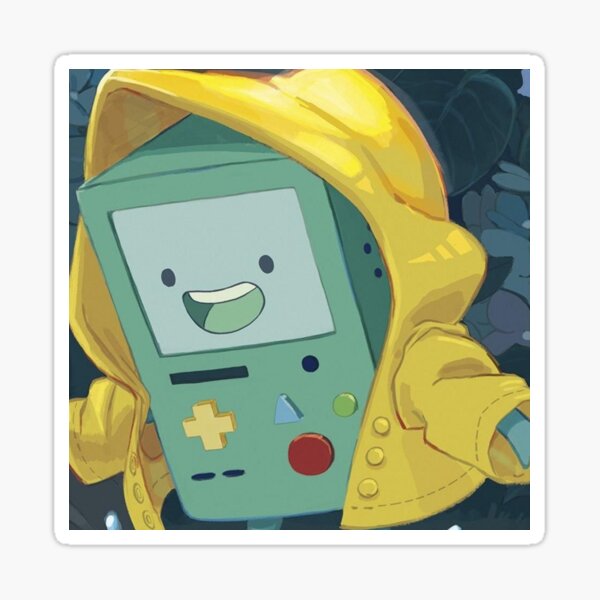 "Adventure time BMO" Sticker by igne5 | Redbubble