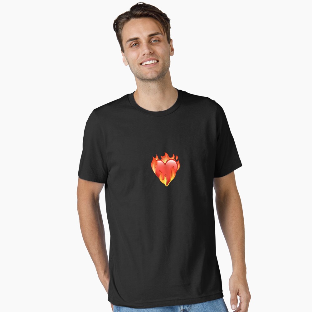 "flaming heart" Sticker by rare-colors | Redbubble