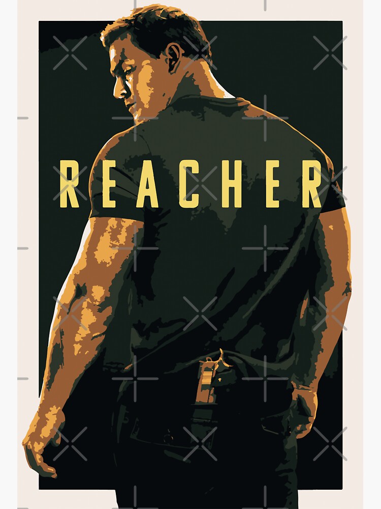 "Reacher Action Series" Sticker for Sale by asteea | Redbubble