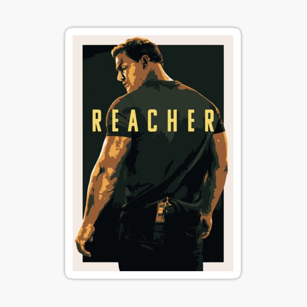 "Reacher Action Series" Sticker for Sale by asteea | Redbubble