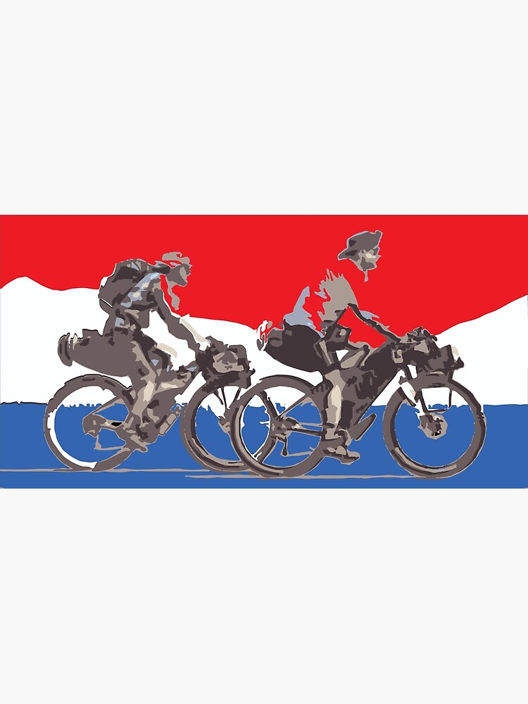 "Netherland Holland flag Bikepacking gravel bike solo travel travelling ...