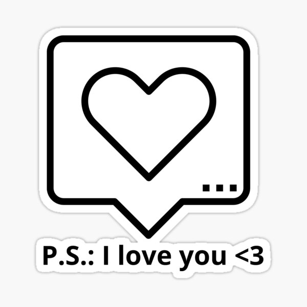 "Ich liebe dich" Sticker for Sale by minimalstuff | Redbubble