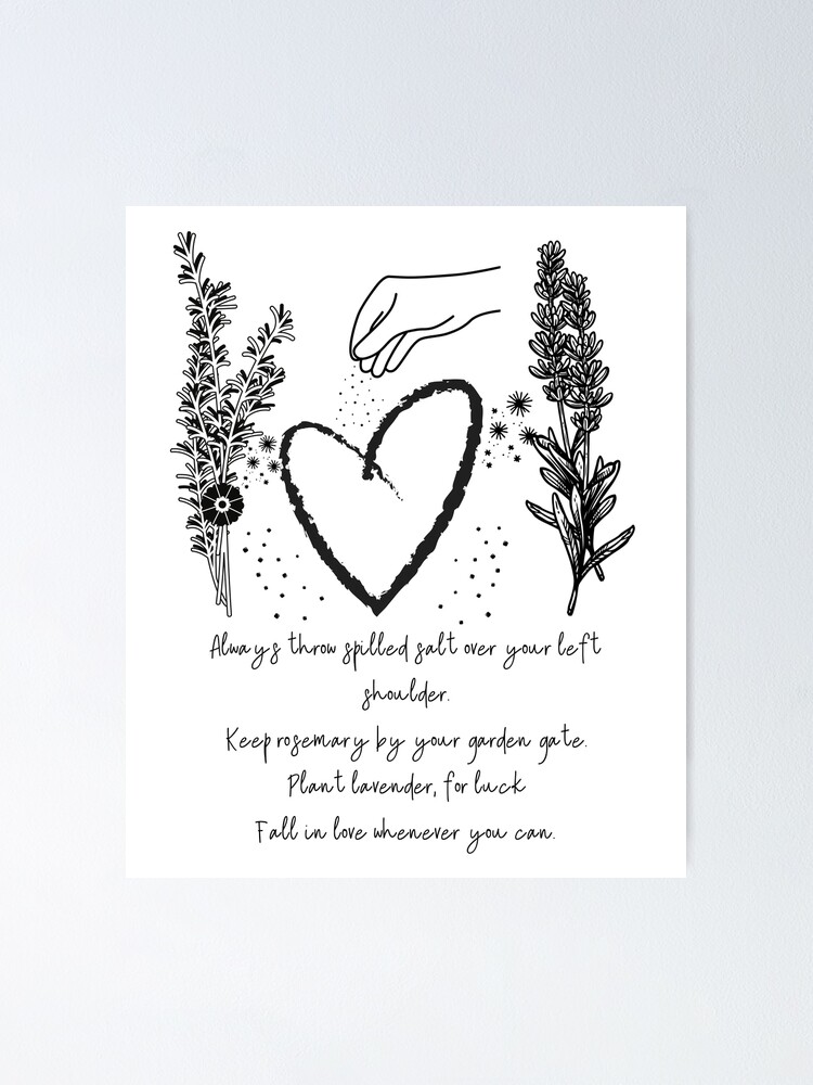 "Practical Magic Svg, Salt Rosemary Lavender Love Svg, Sally Quote Svg ...