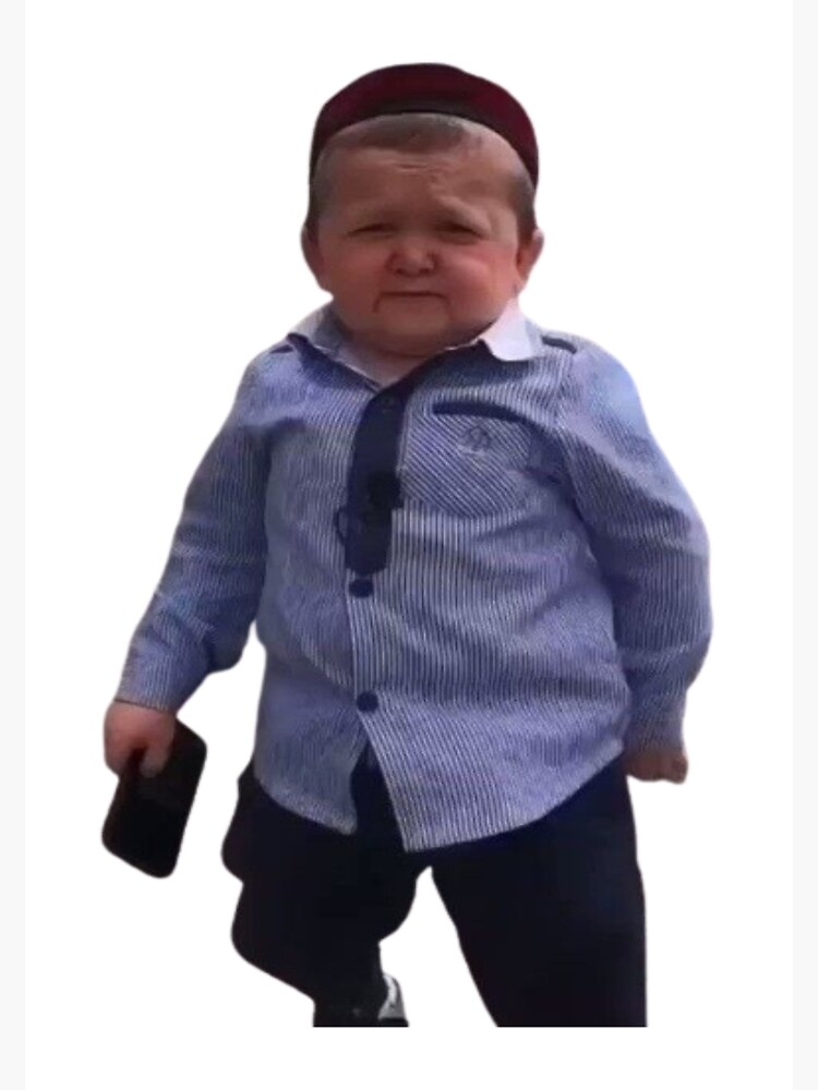 "Hasbulla Walking Boss" Poster by BitternotMeme | Redbubble