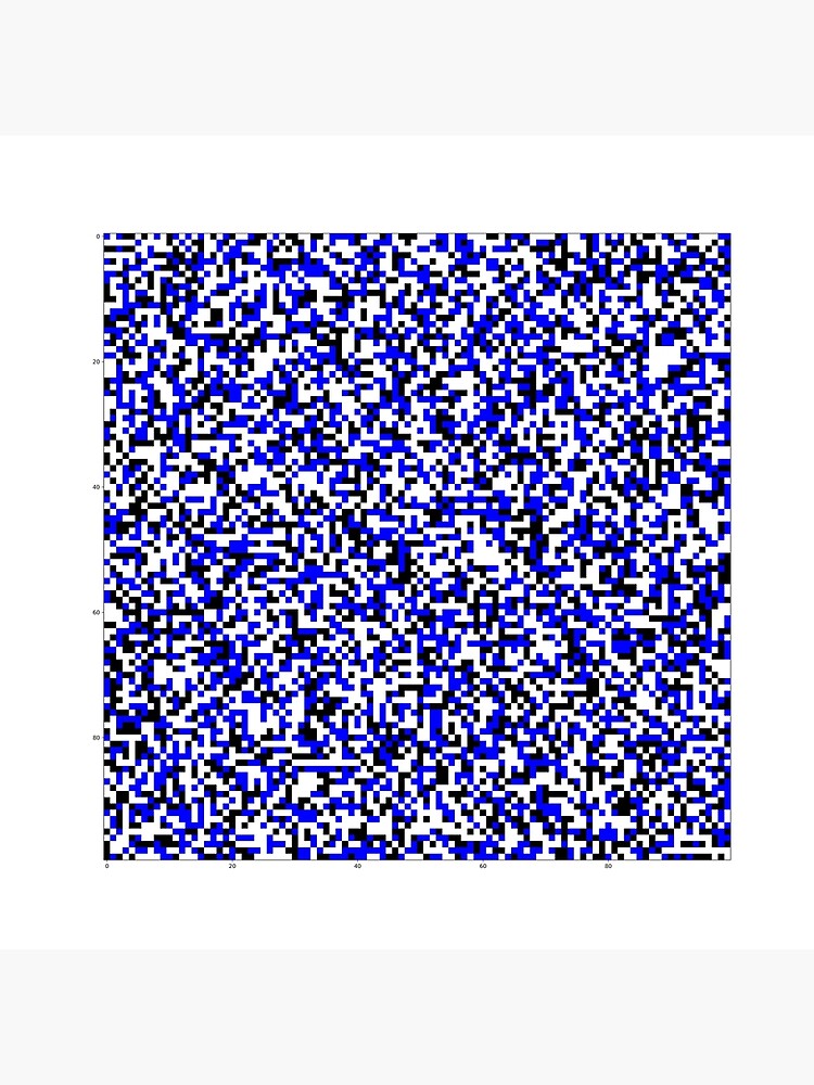 "Multi colours grid random pattern 100x100 dots, blue, black, white ...