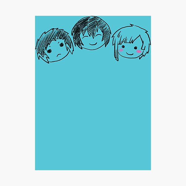 "wan! akutagawa dazai atsushi drawn by kyoka Sticker" Photographic ...