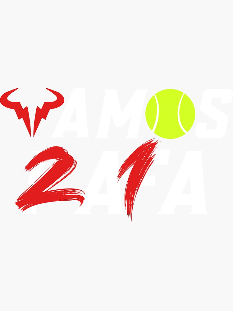 "Vamos Rafa, Rafa 21 shirt, Rafael Nadal, 21 Grand Slams tennis shirt ...