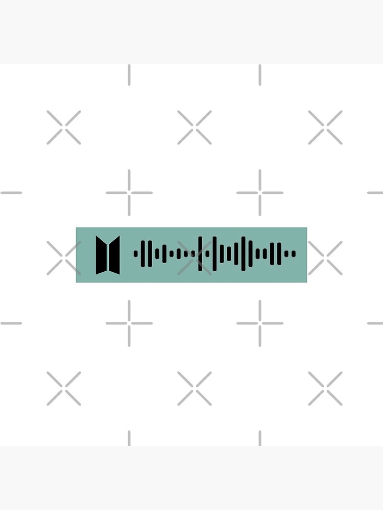 "Spring Day by BTS | spotify scan code" Poster by sisters-lab | Redbubble