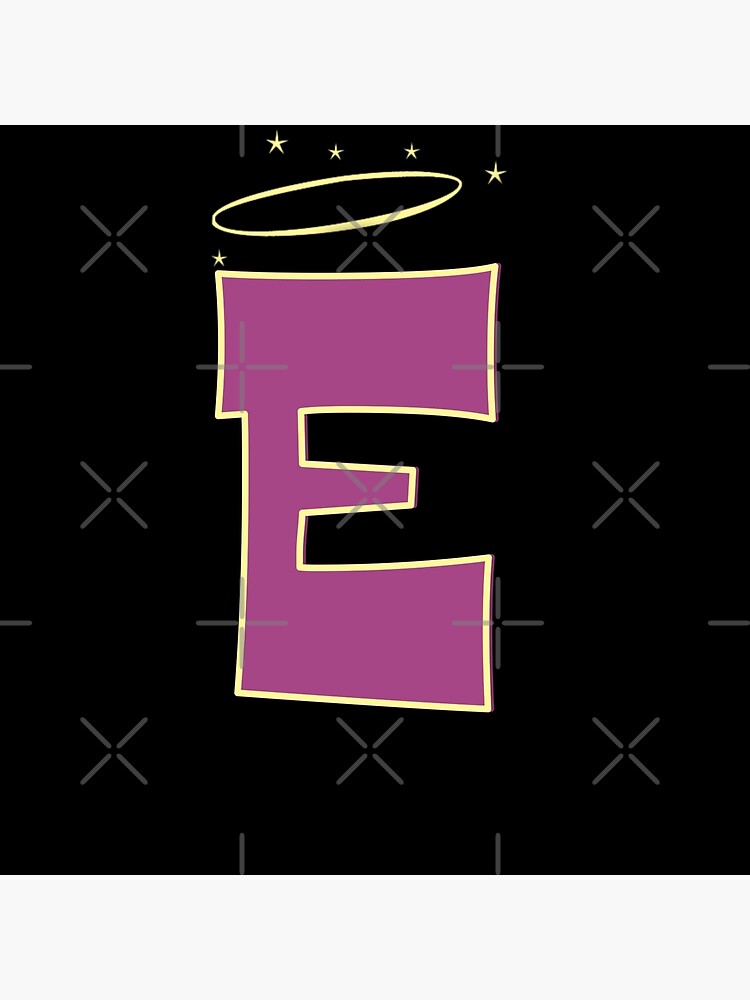 "Bratz styled letter e" Poster for Sale by blueberrycafe | Redbubble