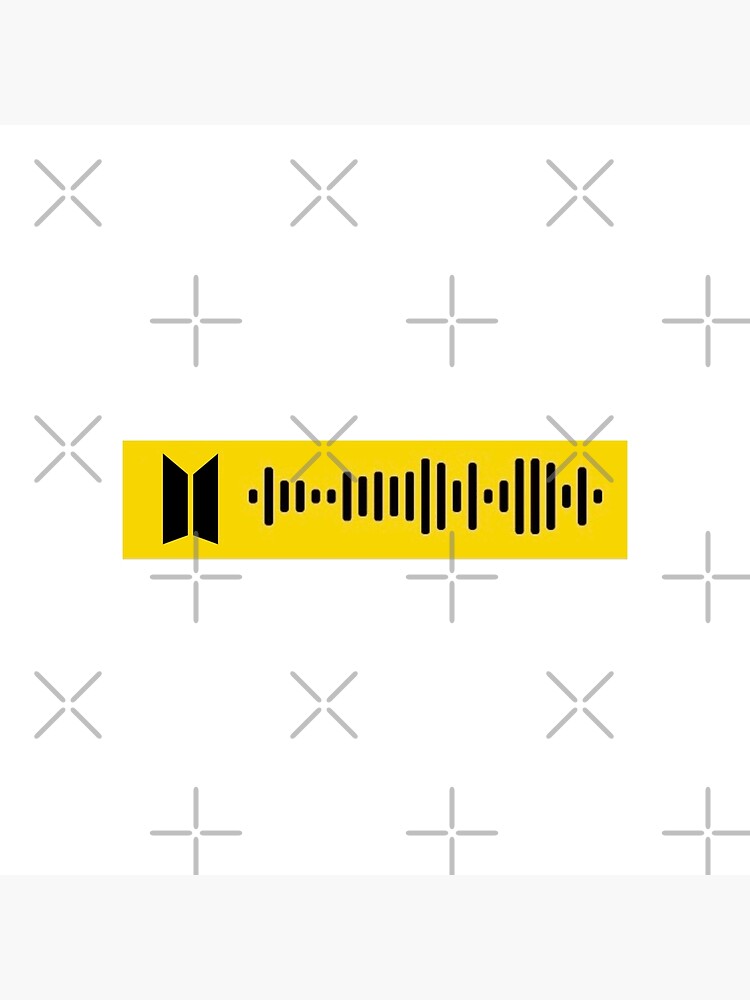 "Butter by BTS | spotify scan code" Poster by sisters-lab | Redbubble