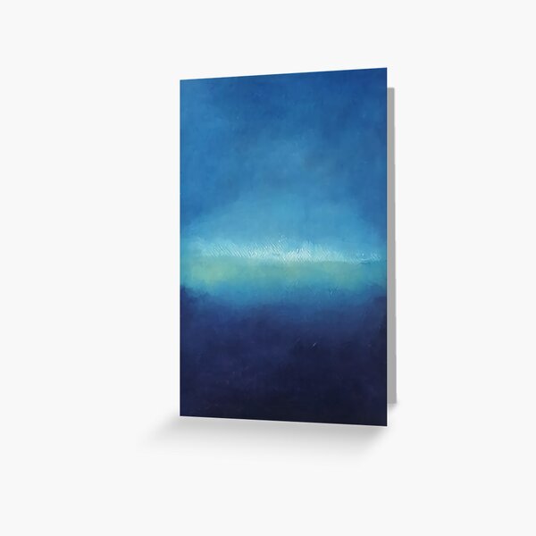 "Mark Rothko Deep Ocean" Greeting Card for Sale by Artone369 | Redbubble