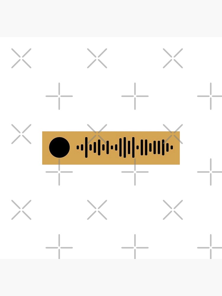 "Yellow by Coldplay | spotify scan code" Poster by sisters-lab | Redbubble