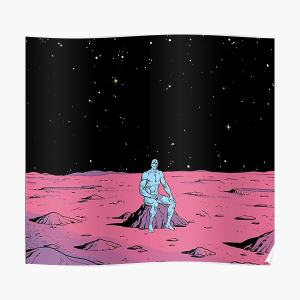 "watchmen, doctor manhattan,comic, mars,loneliness, picture, space ...