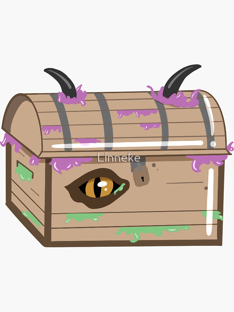 "Chest Monster - Danger Force" Sticker for Sale by Linneke | Redbubble