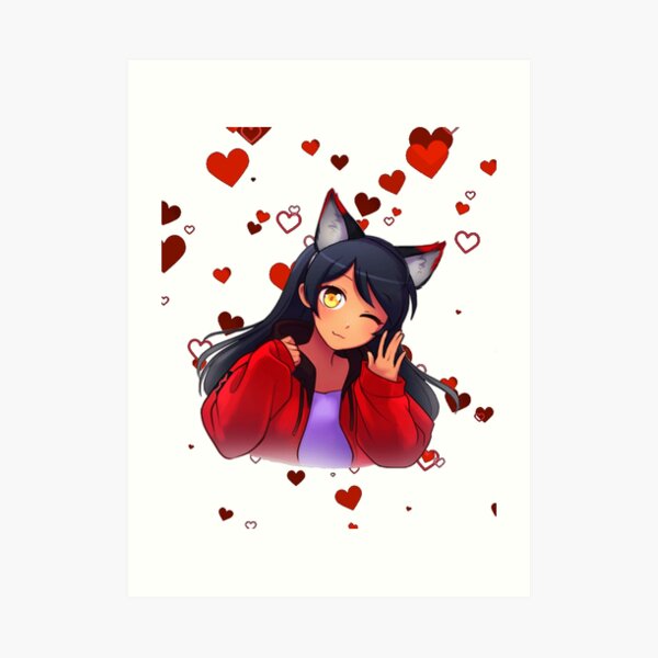 "cute aphmau " Art Print for Sale by HBzshop | Redbubble