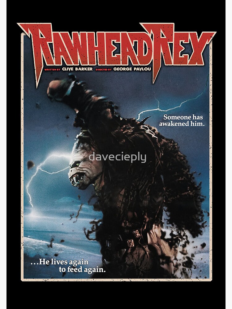 "Rawhead Rex - 80's vhs cover/ blu-ray remaster inspired" Spiral ...