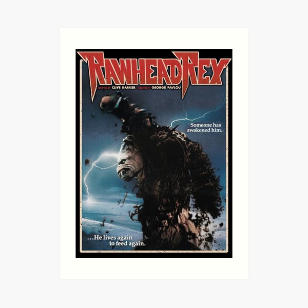 "Rawhead Rex - 80's vhs cover/ blu-ray remaster inspired" Art Print by ...