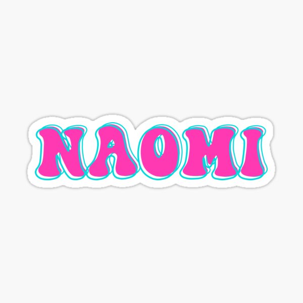 "NAOMI Name - NAOMI Name Cute Design" Sticker by Custom-Name | Redbubble