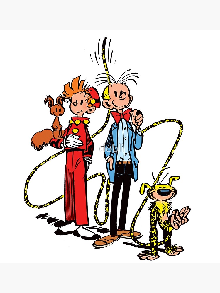 "marsupilami & spirou" Poster by dobli | Redbubble