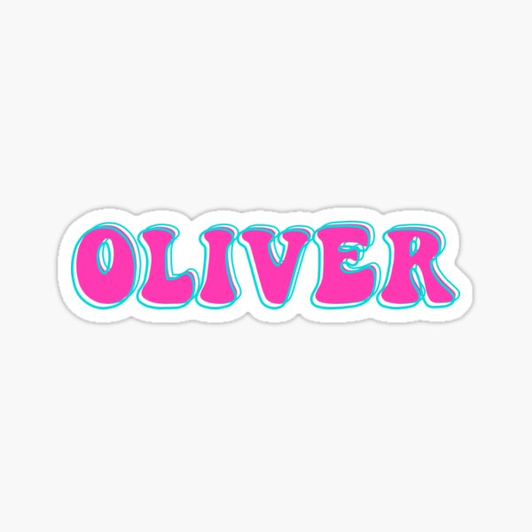 "OLIVER Name - OLIVER Name Cute Design" Sticker by Custom-Name | Redbubble
