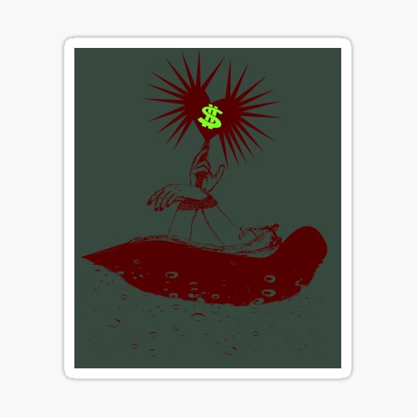 "Sink or swim" Sticker by bonnashejve | Redbubble