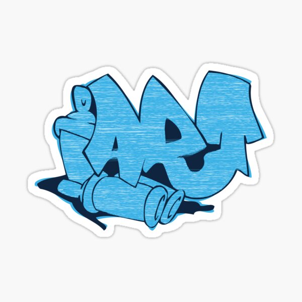 "Cool Street Art Graffiti" Sticker for Sale by tillhunter | Redbubble