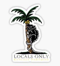 Locals Only: Stickers | Redbubble