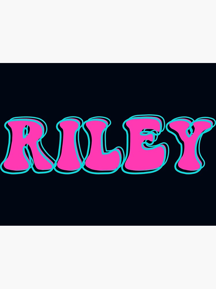 "RILEY Name - RILEY Name Cute Design" Poster by Custom-Name | Redbubble