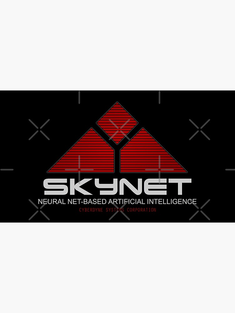 "Skynet logo - Terminator" Poster by Dr-Jones- | Redbubble