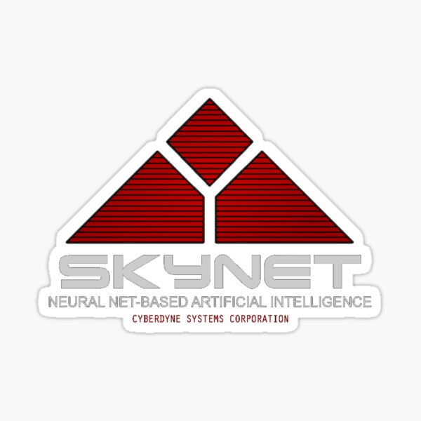Pegatina «Logotipo de Skynet - Terminator» de Dr-Jones- | Redbubble