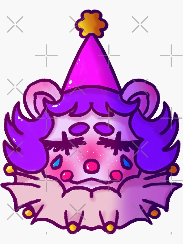 "Clown core kidcore aesthetic sad clown soft grunge tumblr illustration ...