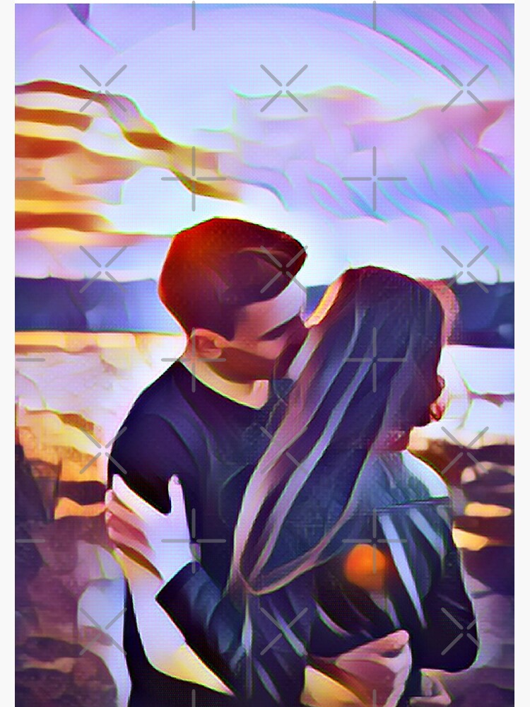 "Romantic couples " Sticker by Angelrup | Redbubble