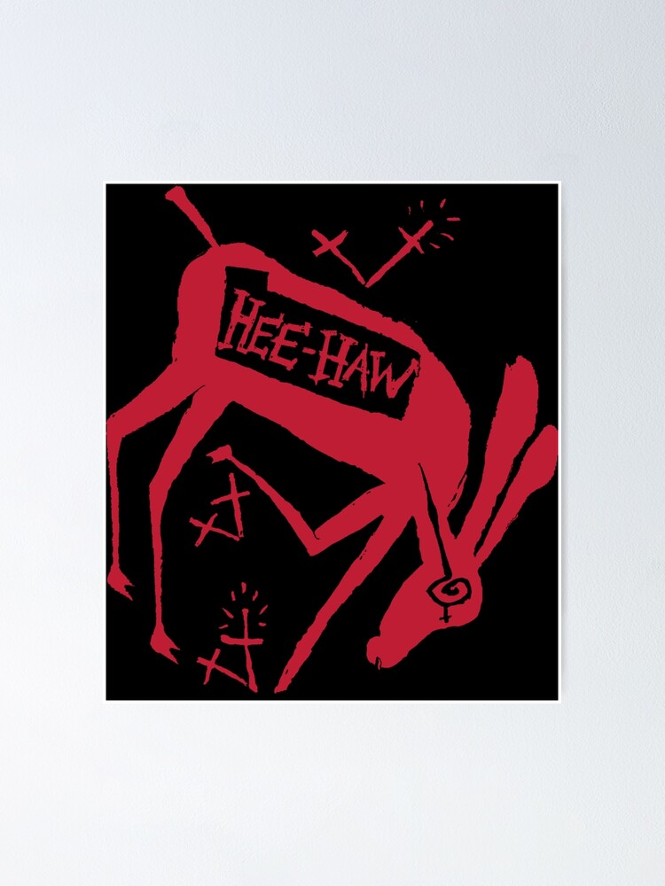 "Hee-Haw The Birthday Party [Red] Sticker" Poster for Sale by ...