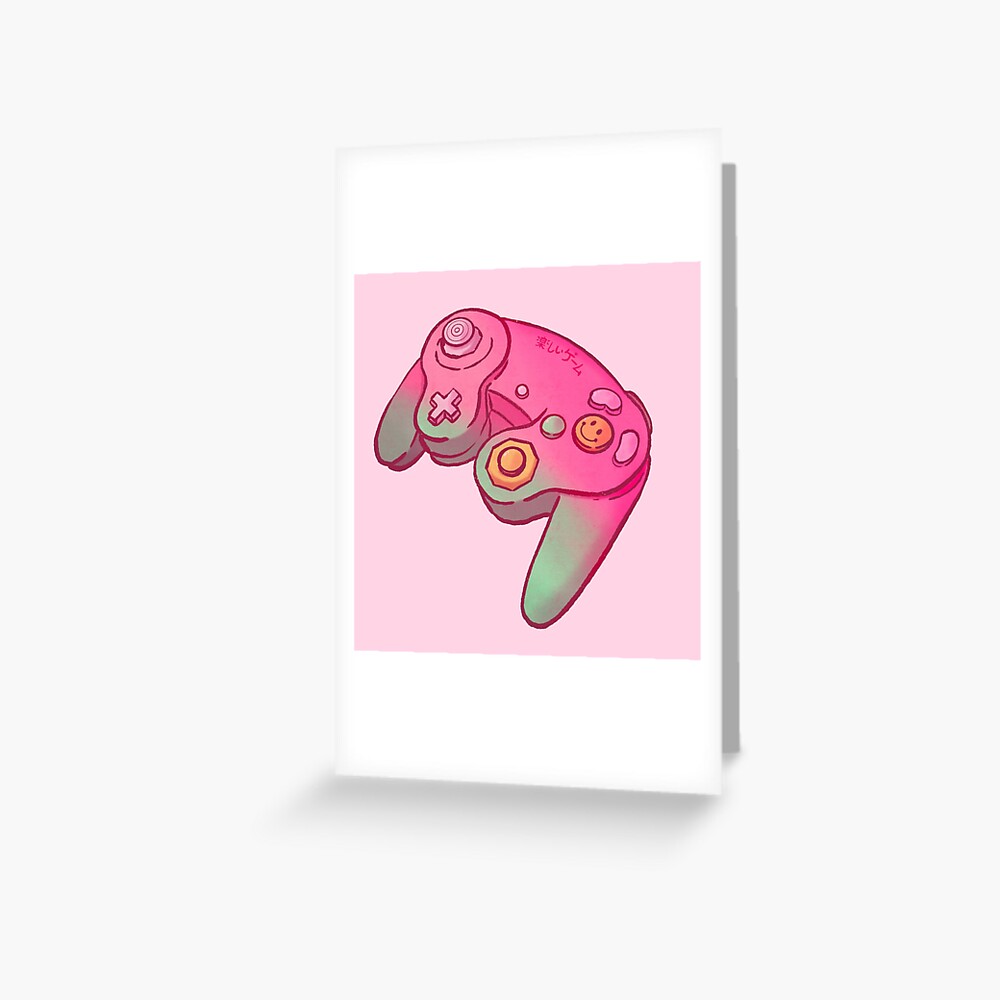 "Kawaii aesthetic joystick controller japanese anime style illustration ...