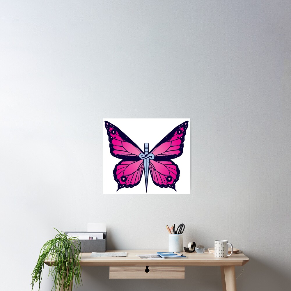 "jolyne cujoh butterfly" Poster by Stephoenixstore | Redbubble